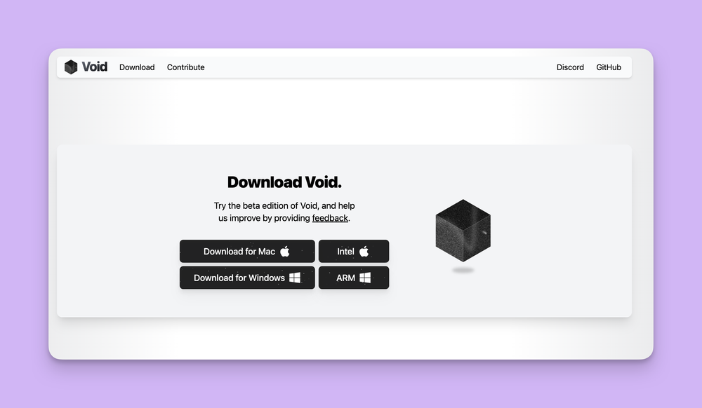 Void 代码编辑器使用教程（Cursor 的替代品）