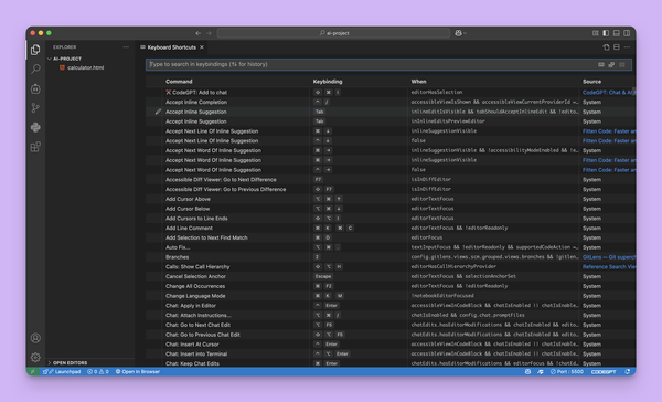 Vscode 快捷键配置使用,图文详细教程