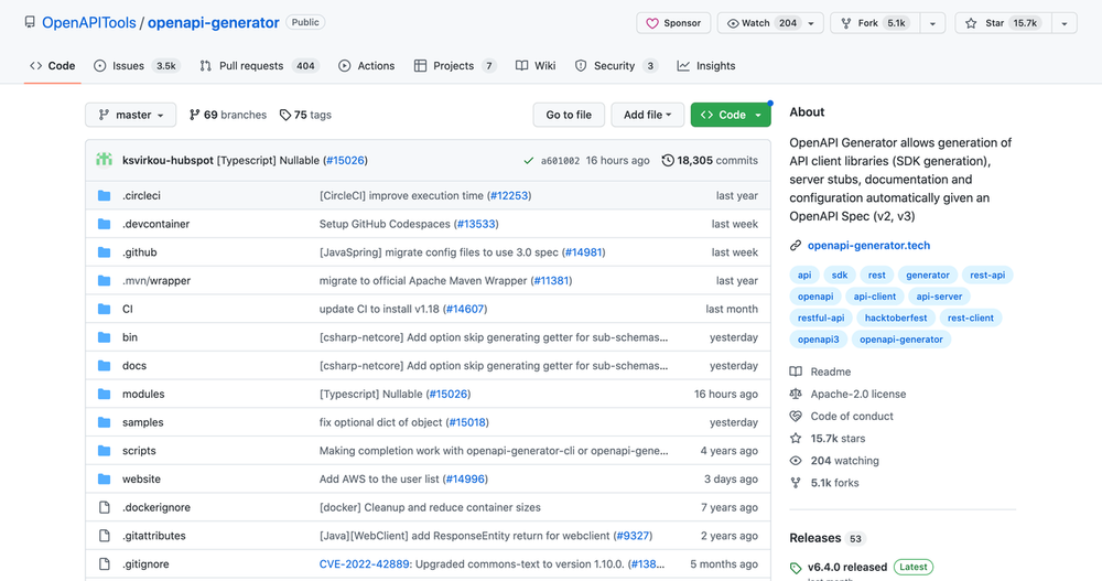 OpenAPI 官网入口