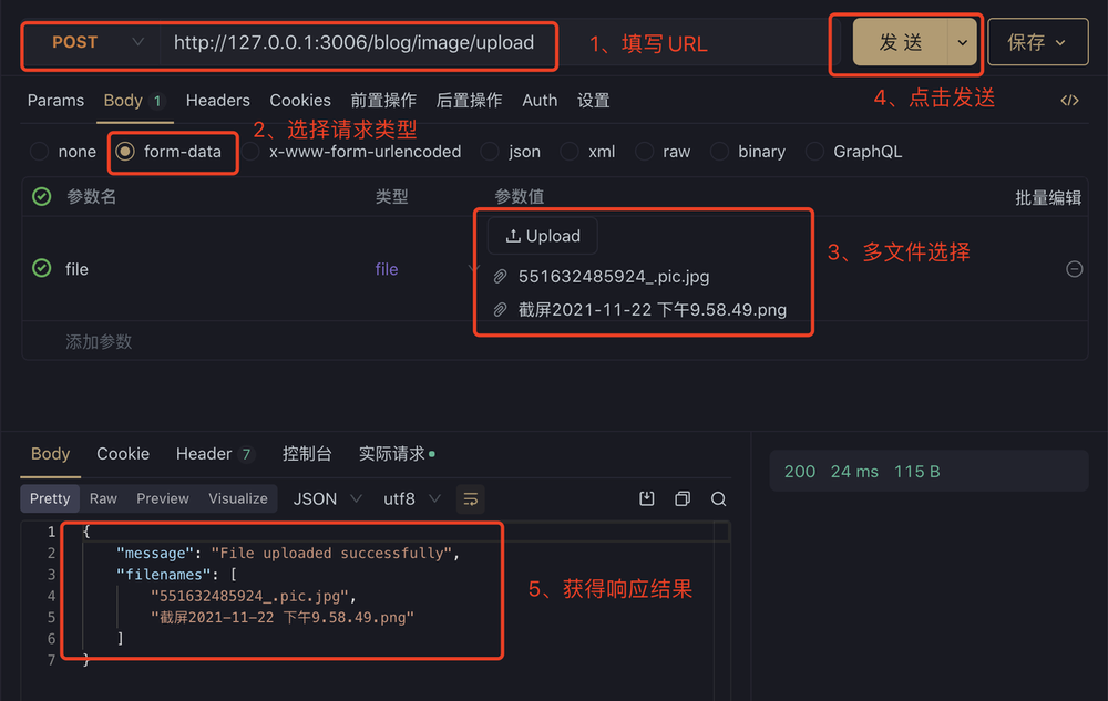 使用 Postman 发送 Post 请求上传文件：完整指南