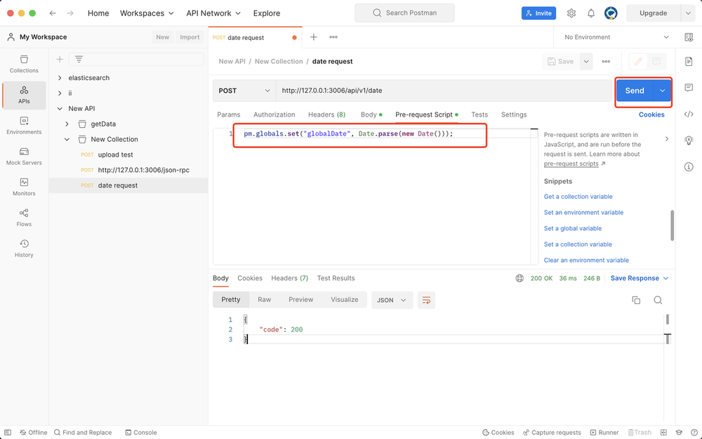 Postman 传递 Date 类型参数