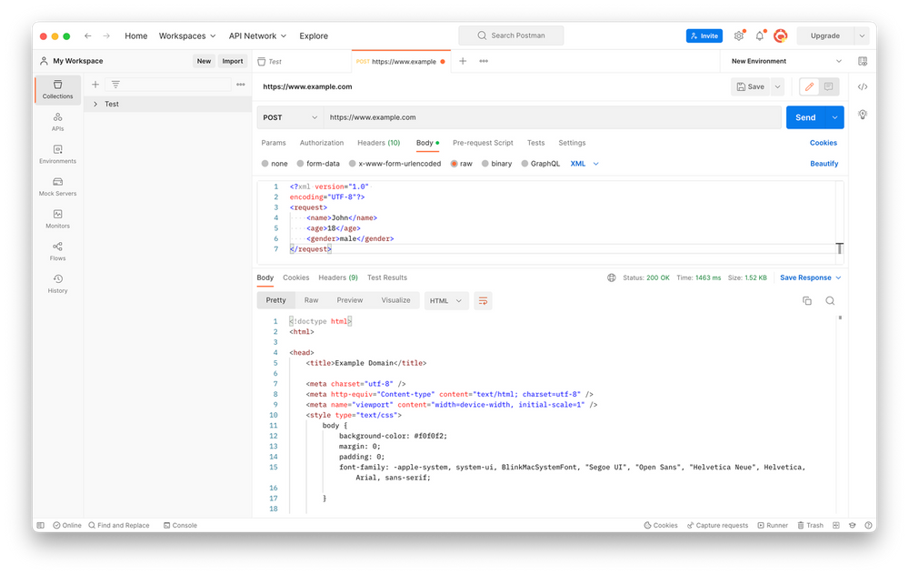 Postman 如何发送 Xml 请求