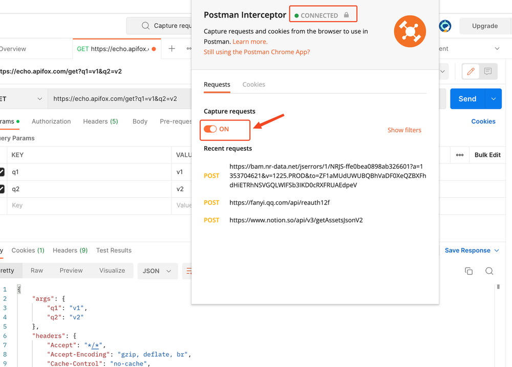 Postman Interceptor 的下载、安装和使用指南