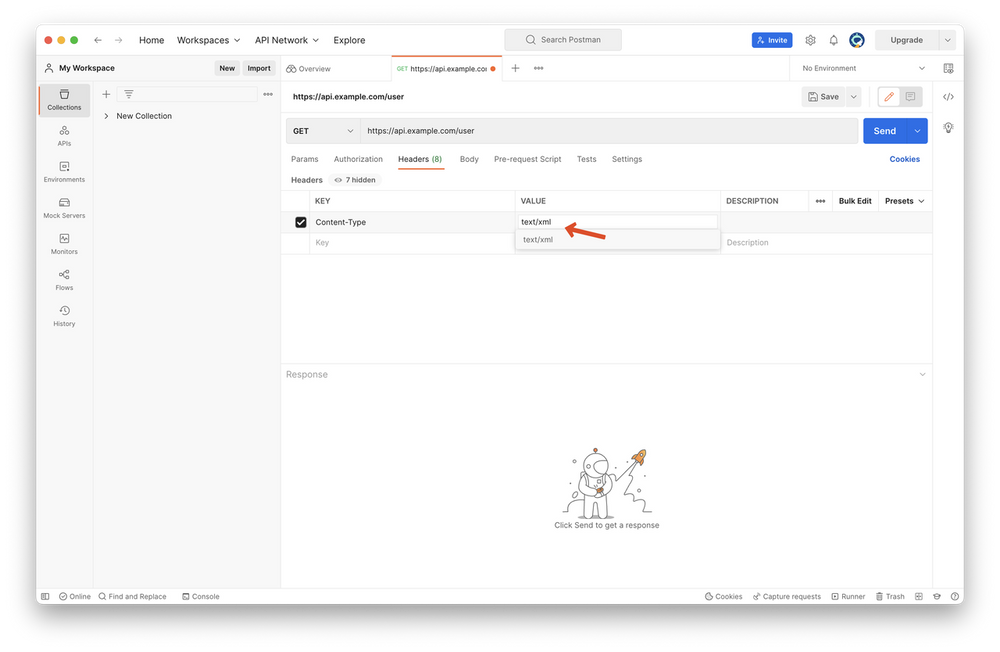 如何在 Postman 中设置 Content Type?