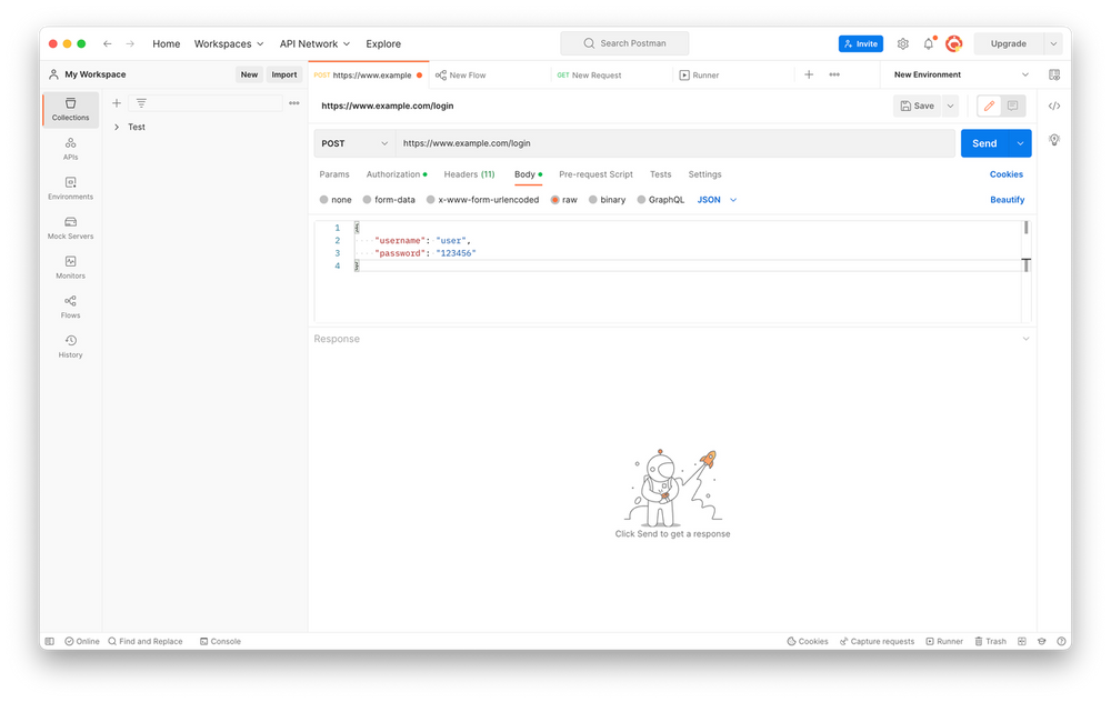 使用 Postman 模拟 Request Payload 发送接口请求