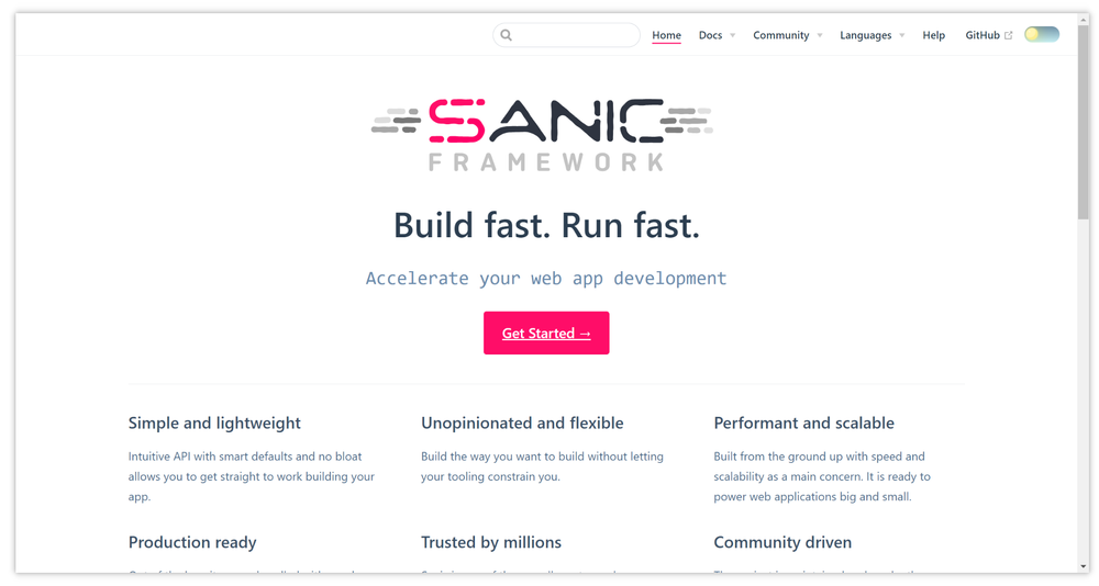 Sanic 是什么？怎么使用？一文带你快速上手 Sanic