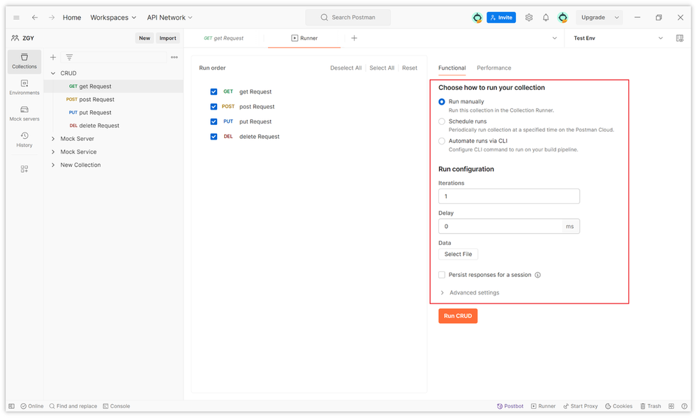 Postman 中如何循环发送请求？图文教程