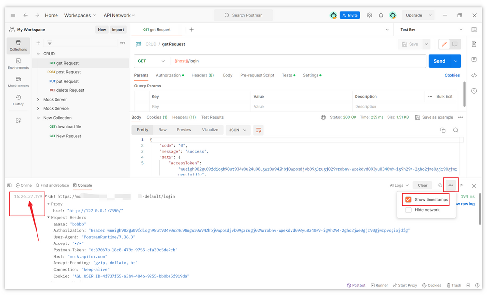 怎么打开 Postman 的 Console 控制台并使用？图文教程