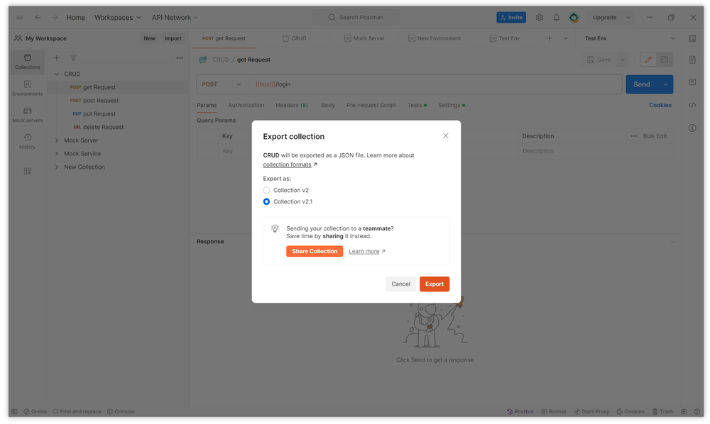 如何从 Postman 中导出所有集合(Collection)？图文教程