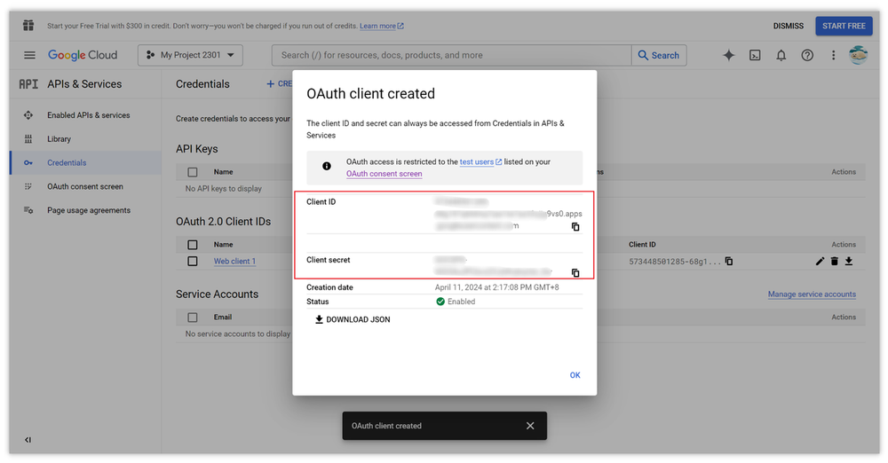 使用 Google 谷歌 OAuth 2.0 服务登录第三方网站，图文教程