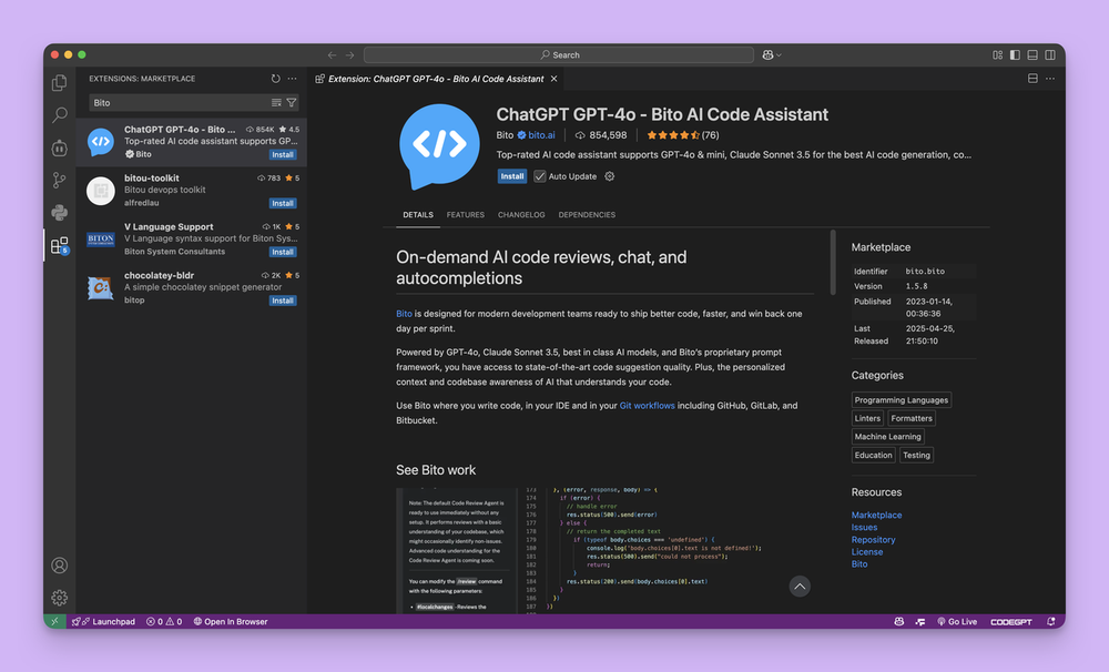8 个易上手的 VSCode AI 编程扩展（AI 助手）推荐