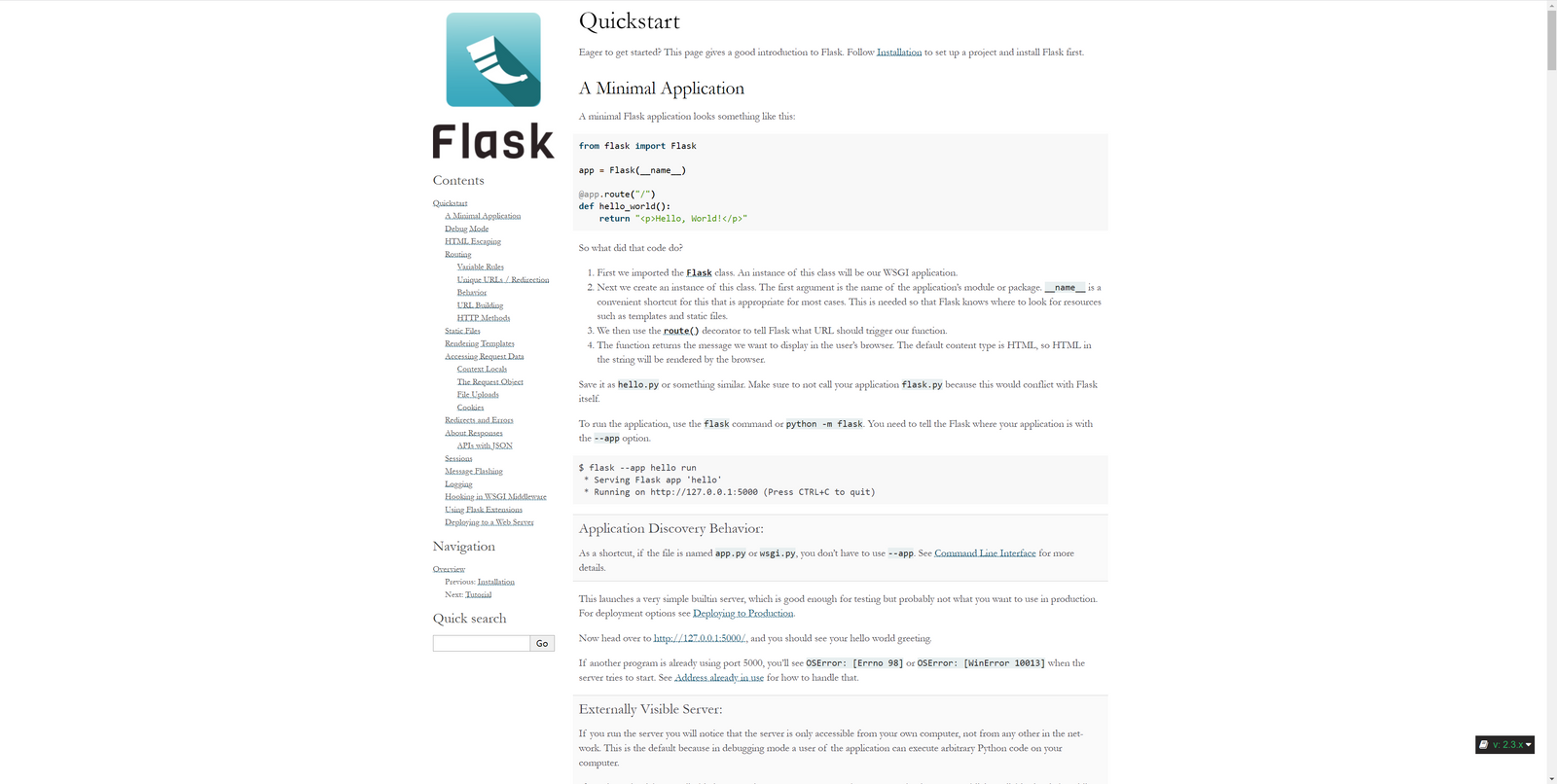 Flask 是什么？怎么使用？