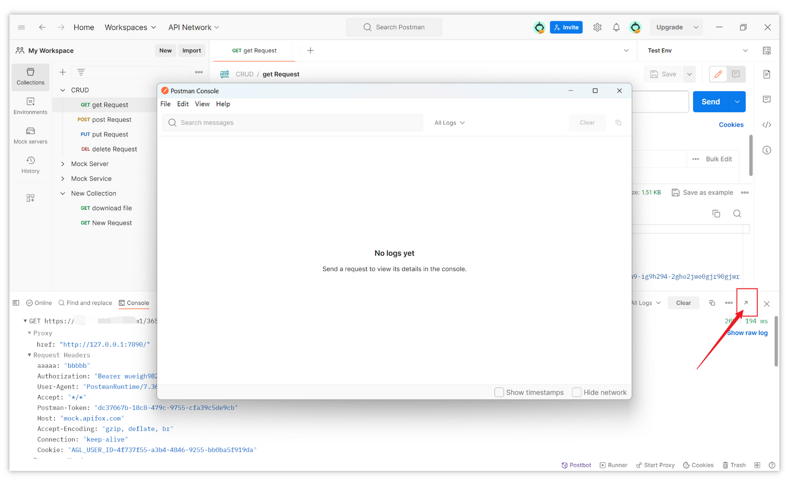 怎么打开 Postman 的 Console 控制台并使用？图文教程