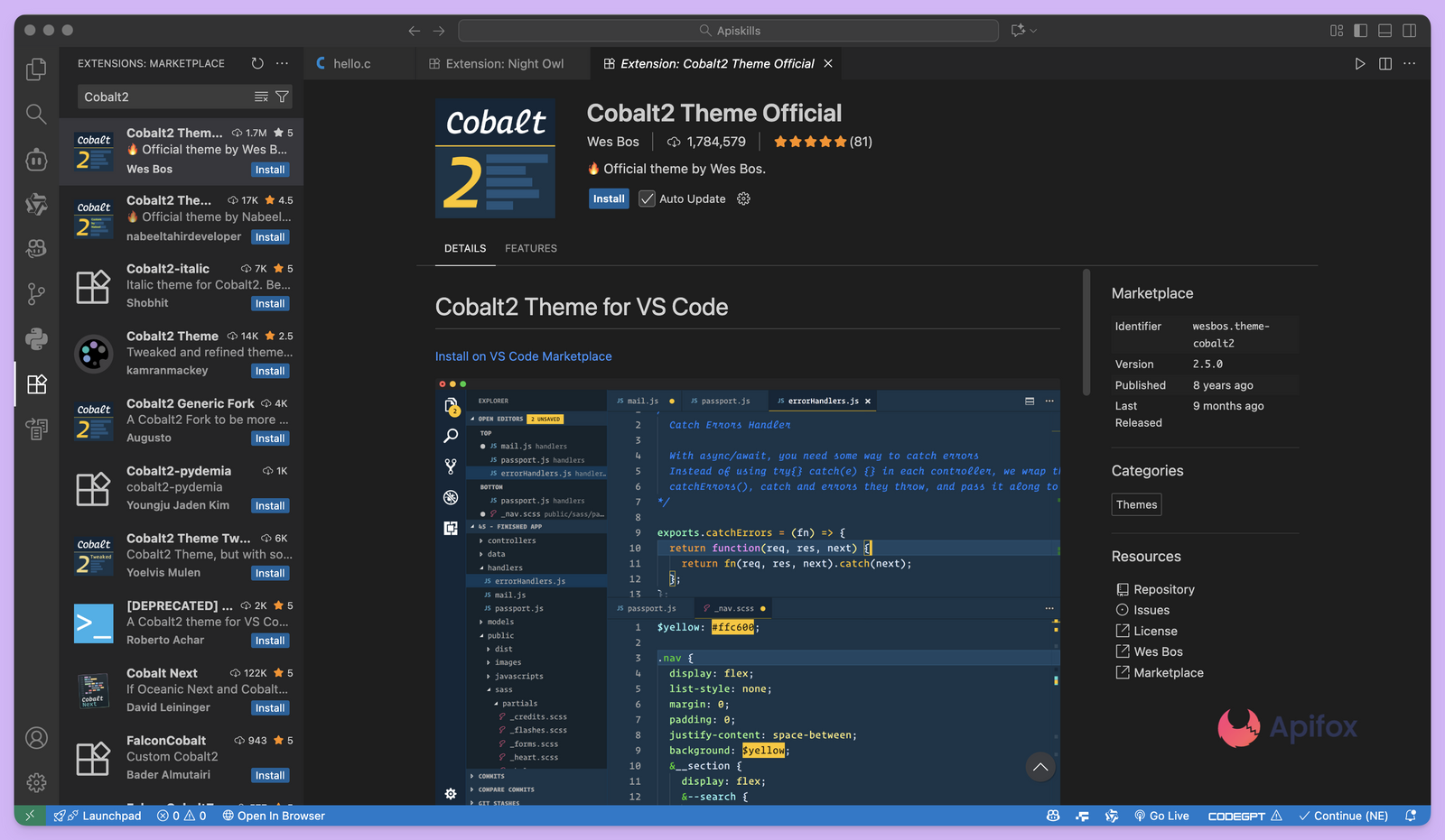 2026 年 VSCode 中好看的主题推荐