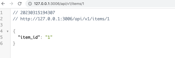 快速上手 Python 框架 FastAPI