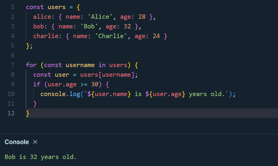 JavaScript（JS）中怎么遍历对象？一文讲解 JS 遍历对象的方法