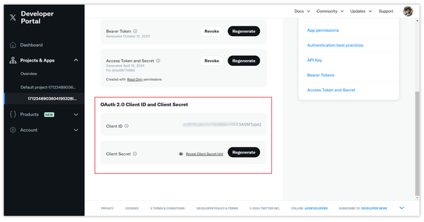 使用 Twitter 推特 OAuth 2.0 服务登录第三方网站，图文教程