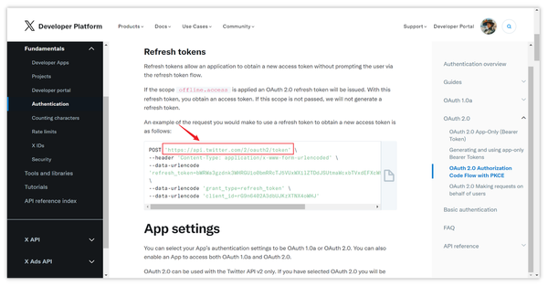 使用 Twitter 推特 OAuth 2.0 服务登录第三方网站，图文教程