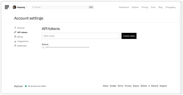 Replicate API调用教程，图文讲解Replicate接口的用法
