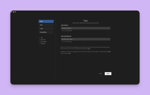 Void 代码编辑器使用教程（Cursor 的替代品）