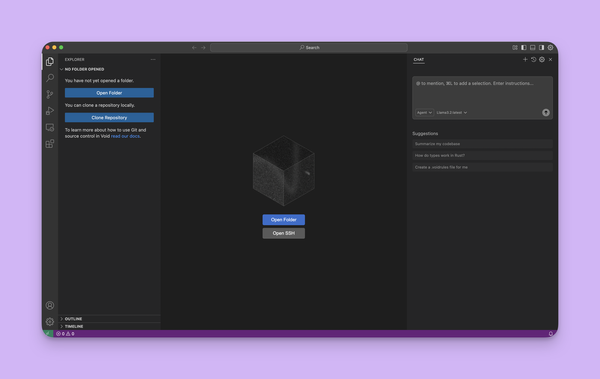 Void 代码编辑器使用教程（Cursor 的替代品）